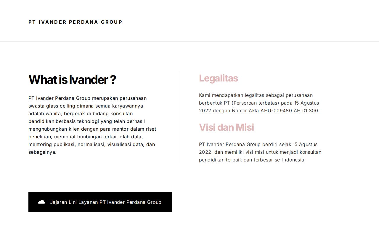 Ivander perdana Group